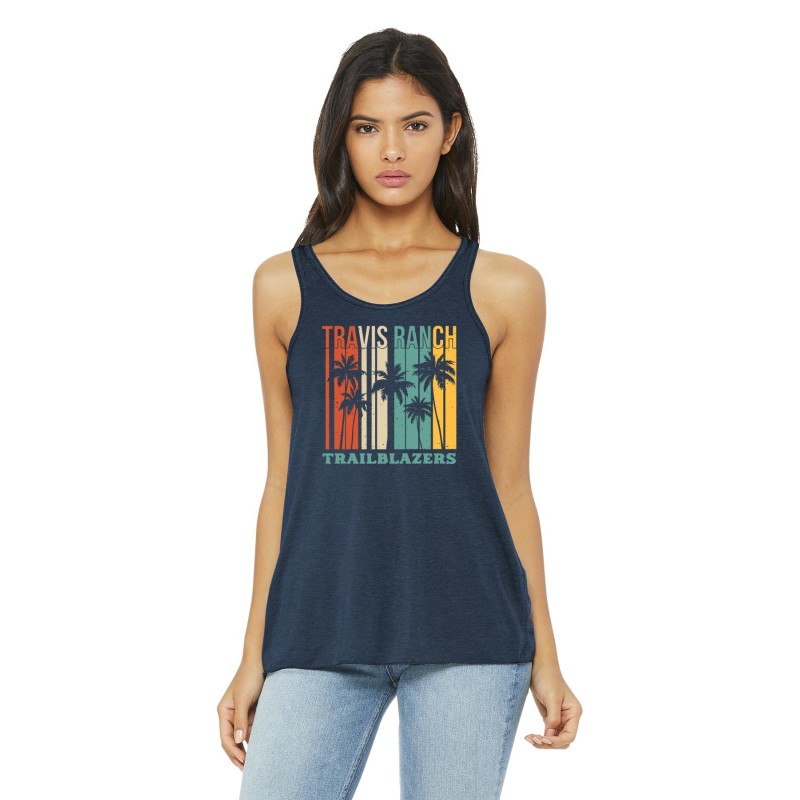 palm trees tank top